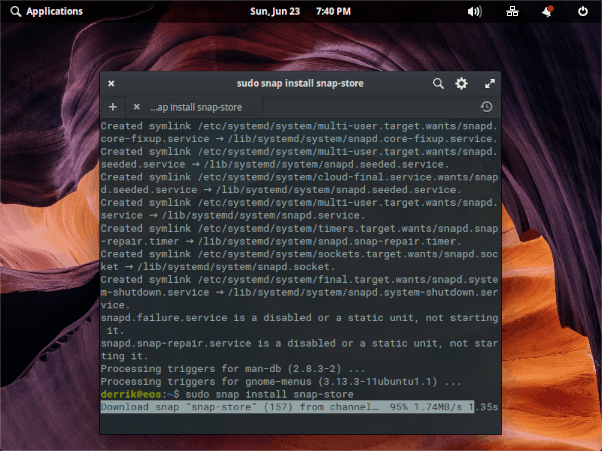 How to install the official Snap Store app on Linux