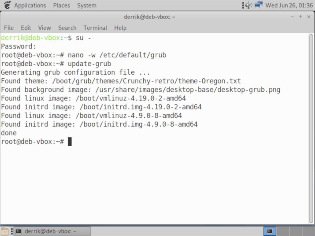 How to install the Ambiance Crunchy Grub2 theme on Linux