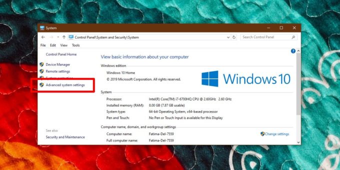 How to change a Windows 10 PC network name