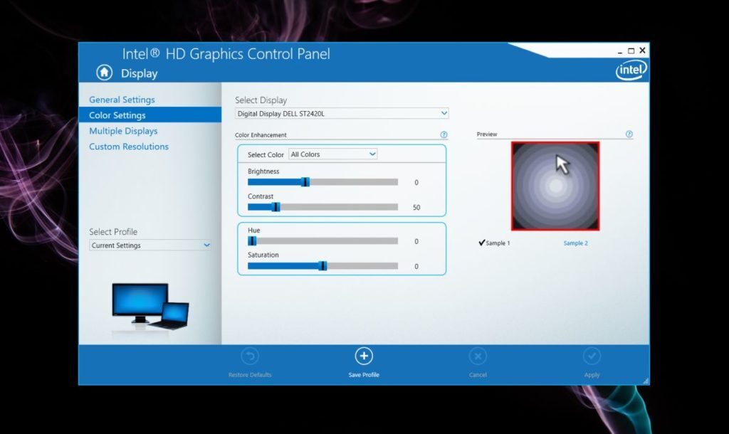 How to fix display brightness low at 100 on Windows 10