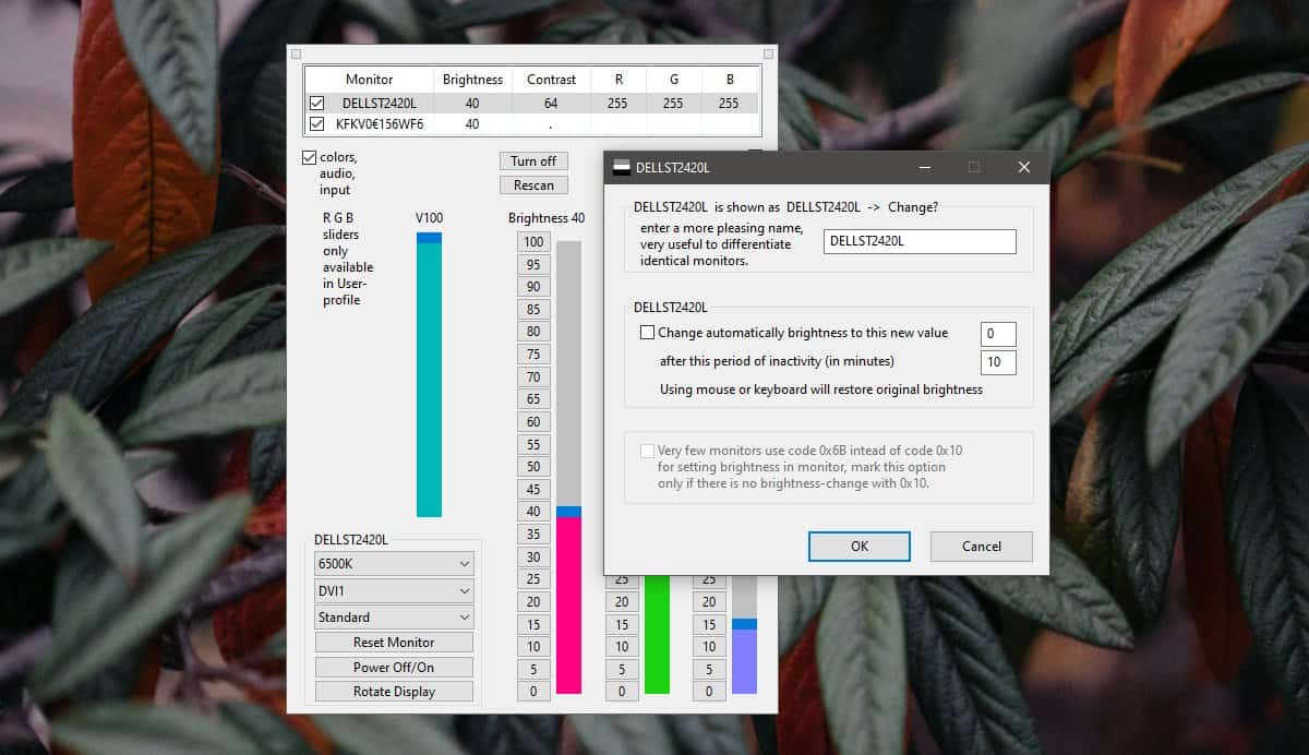 How to sync brightness across multiple displays on Windows 10
