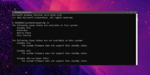 How to check support for Modern Standby mode on Windows 10