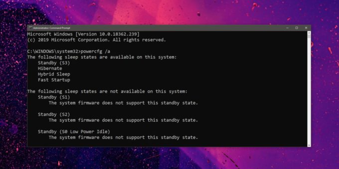 How to check support for Modern Standby mode on Windows 10