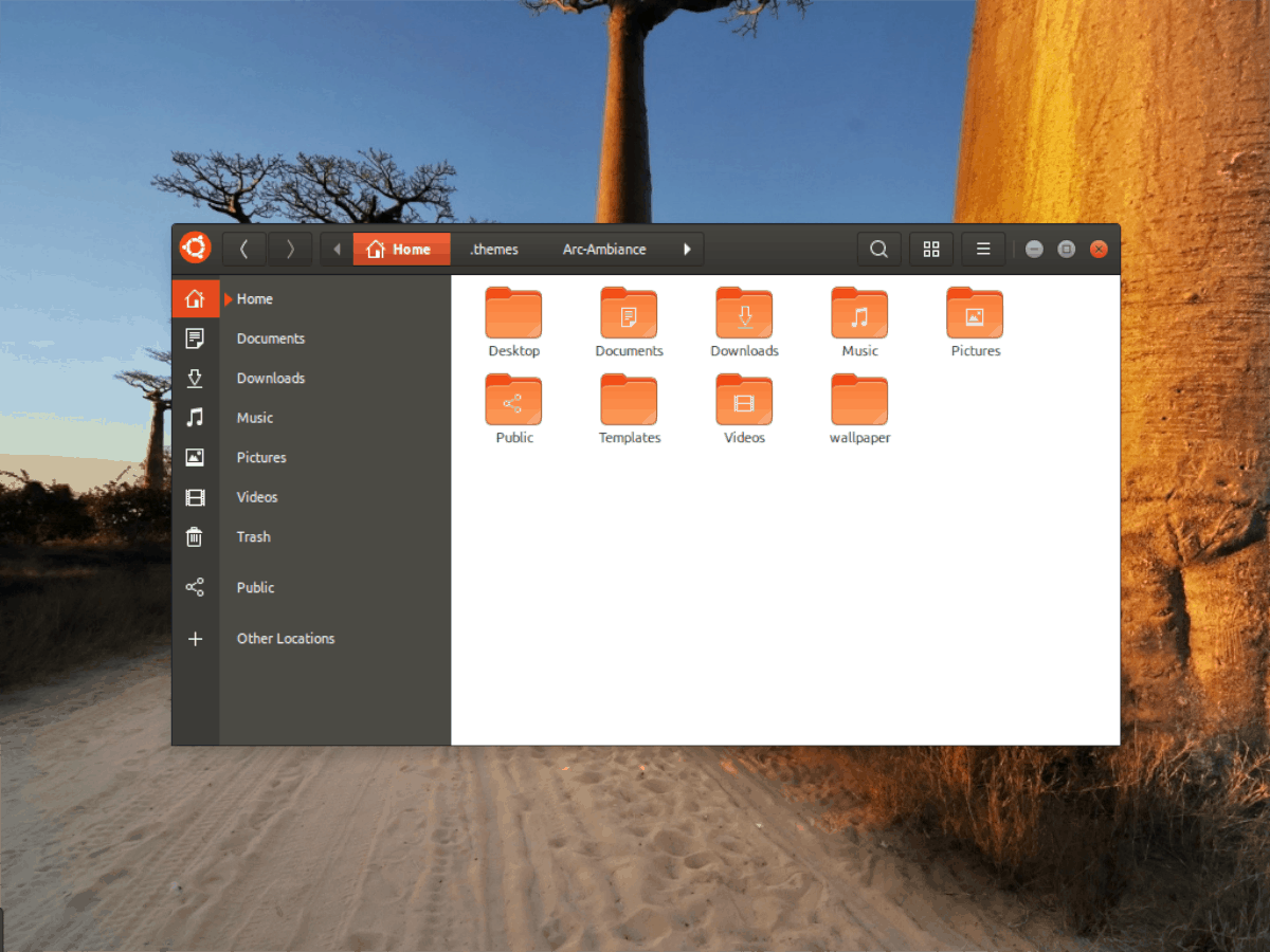 How to install the Arc Ambiance GTK theme on Linux