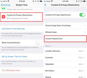 How to block websites on iOS