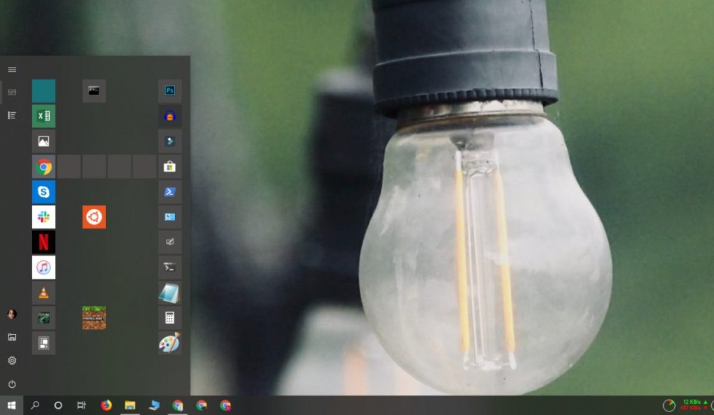 How to pin empty tiles to the Start Menu on Windows 10