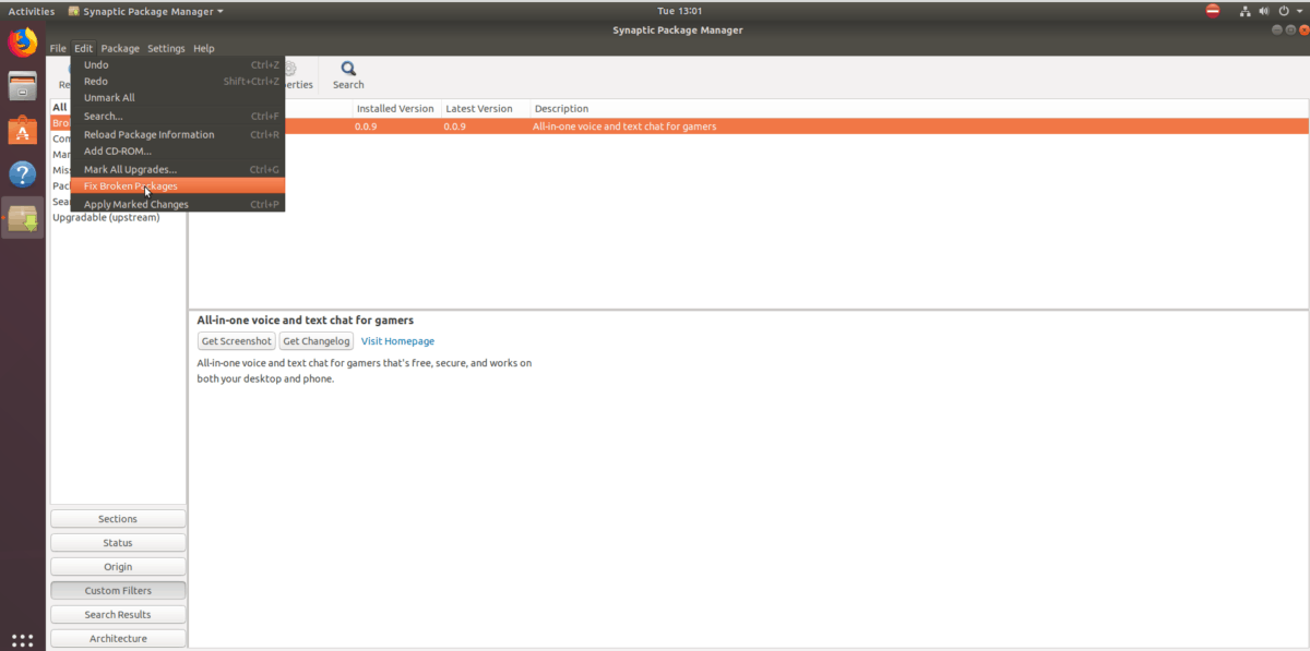 How to fix broken packages on Ubuntu