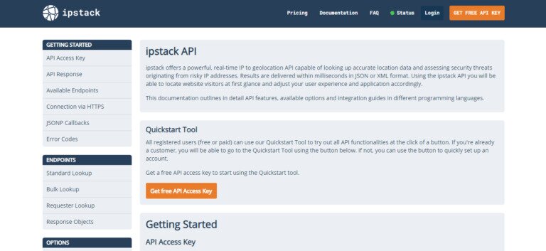 Free Website Visitors Geolocation With The Ipstack Api Review