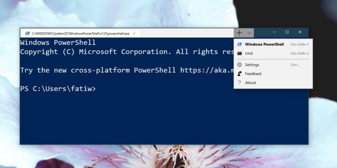 How to add a command line to the Windows Terminal app
