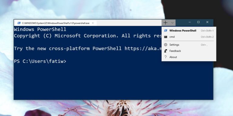 How to add a command line to the Windows Terminal app