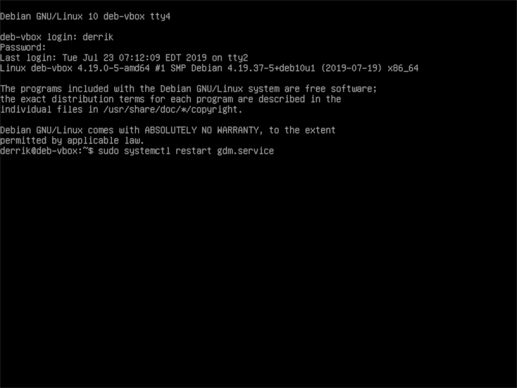 How to fix a broken Gnome login screen on Linux