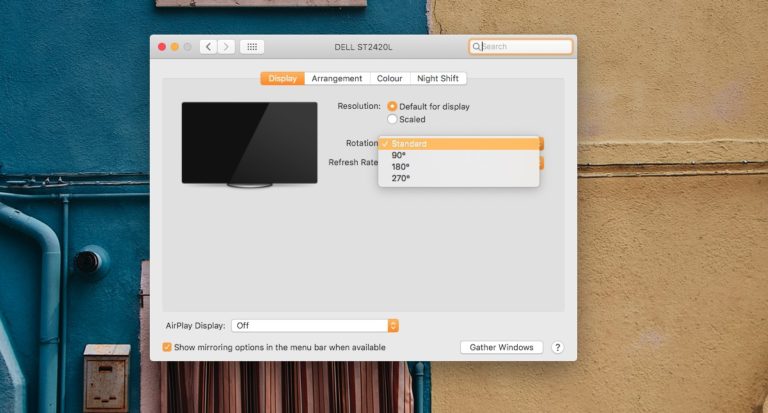 How To Rotate The Display On Macos 7769