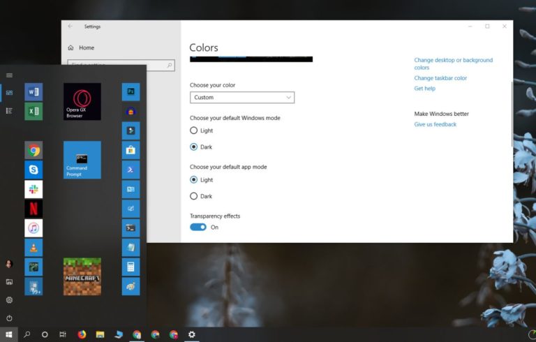 How to set light theme for apps with Windows 10 dark theme