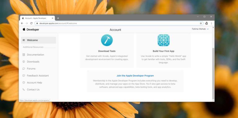 How to sign up for a free Apple Developer account