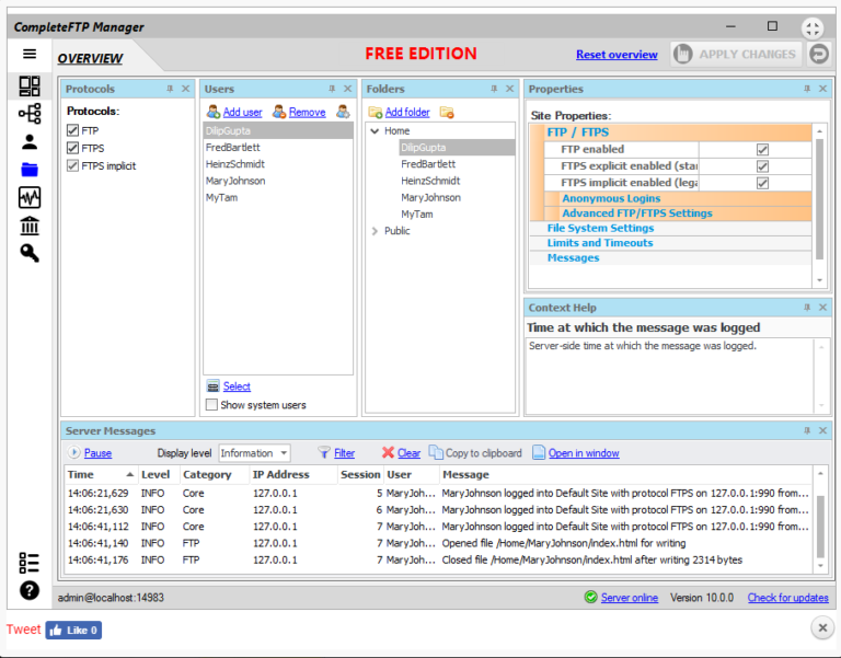 The 5 Best FTP Server Software | Review | 2022 | Addictive Tips