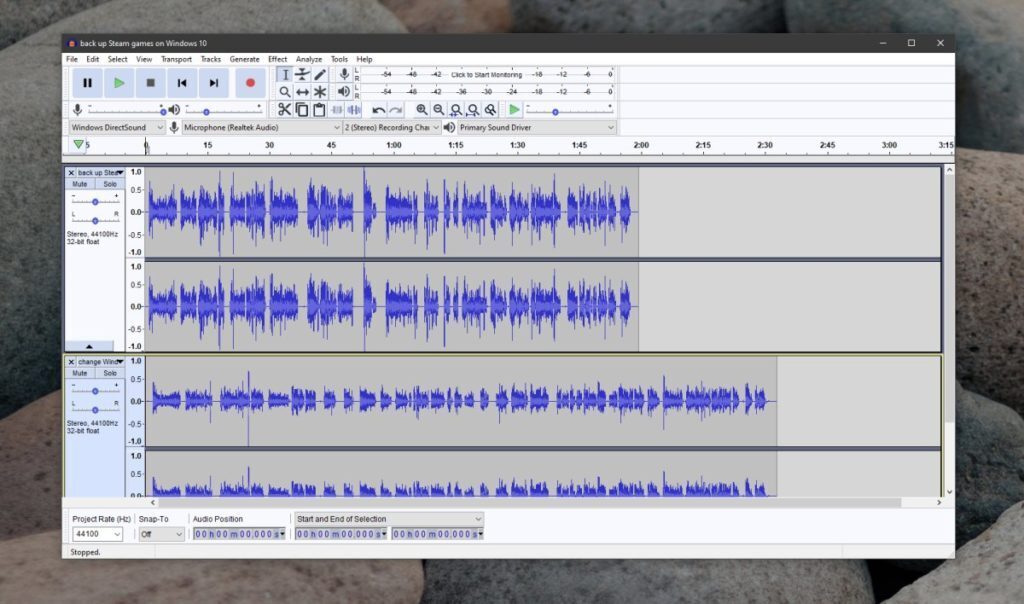 How to merge multiple audio files into one on Windows 10