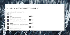 How to show all system tray icons on Windows 10