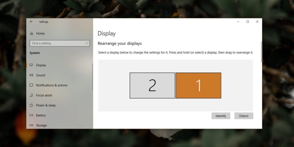 How to change primary display with a shortcut on Windows 10