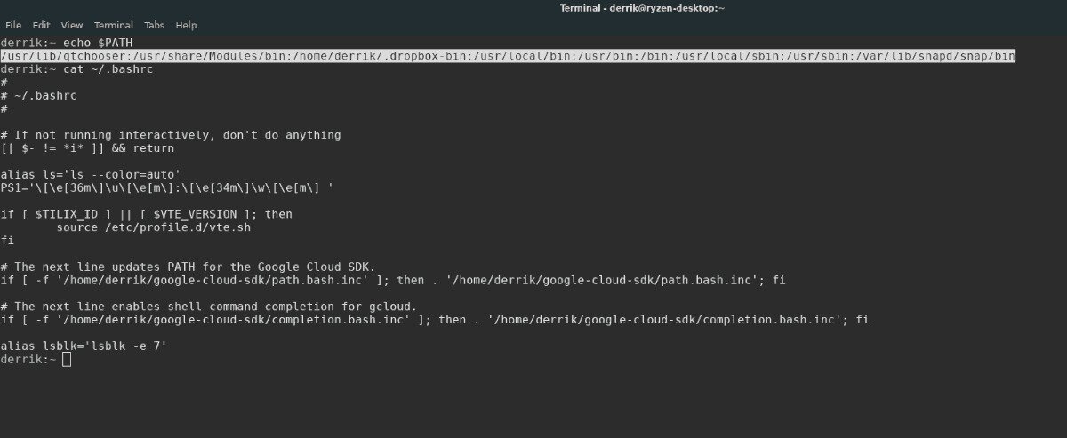 How to add directories to path on Linux