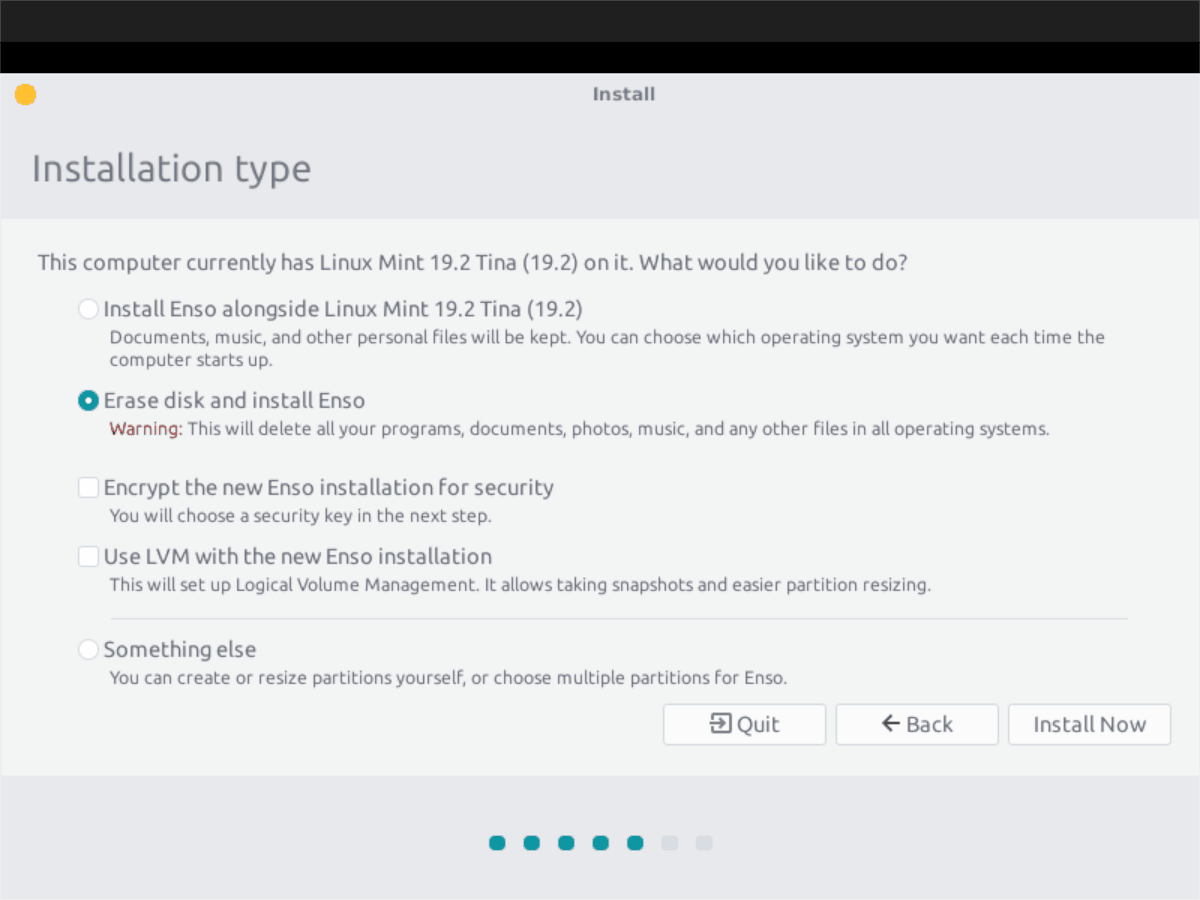 How to install Enso OS