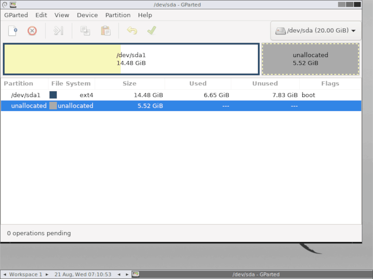 How to resize hard drive partitions on Linux
