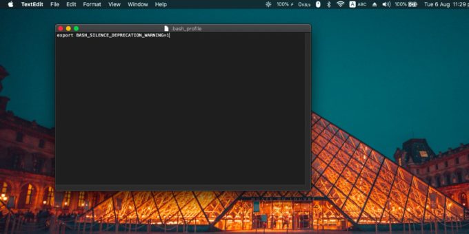 How To Hide The Default Interactive Shell Is Now Zsh Message In Terminal On Macos 4097