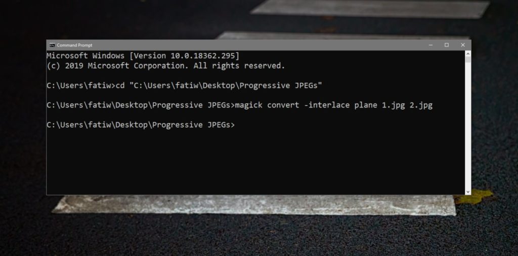 3 ways to create a progressive JPEG on Windows 10