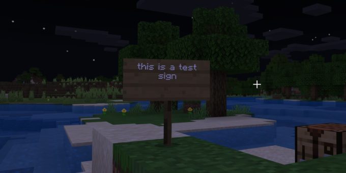 How to Change Text Color for Signs in Minecraft (Color Codes)