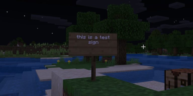 How to Change Text Color for Signs in Minecraft (Color Codes)