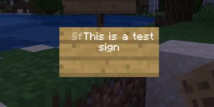 How to Change Text Color for Signs in Minecraft (Color Codes)
