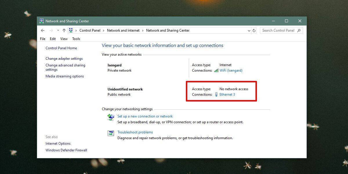 How to fix 'No internet connection' on Windows 10 mobile hotspot