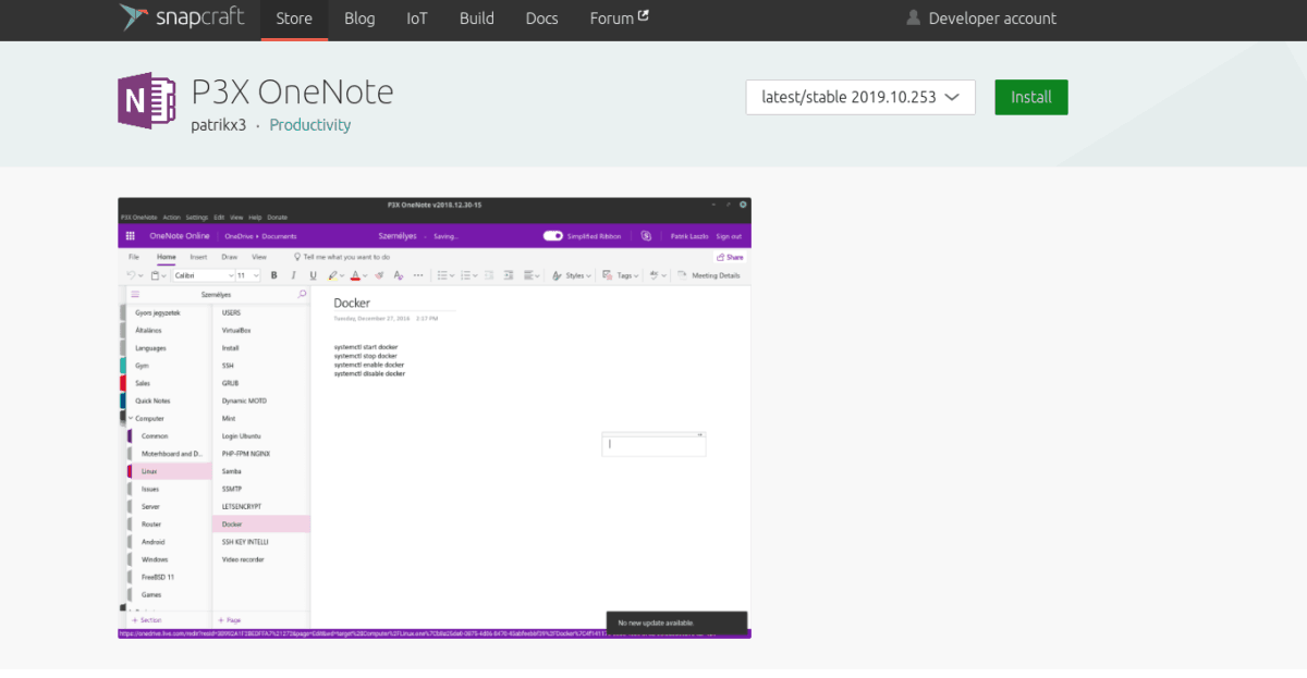 How to install Microsoft OneNote on Linux