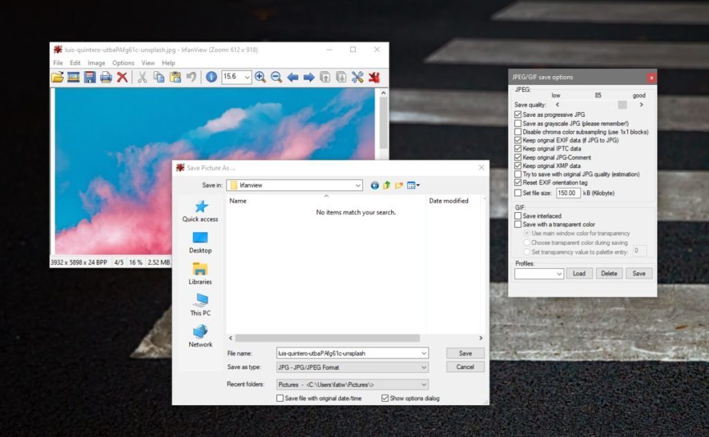 3 ways to create a progressive JPEG on Windows 10