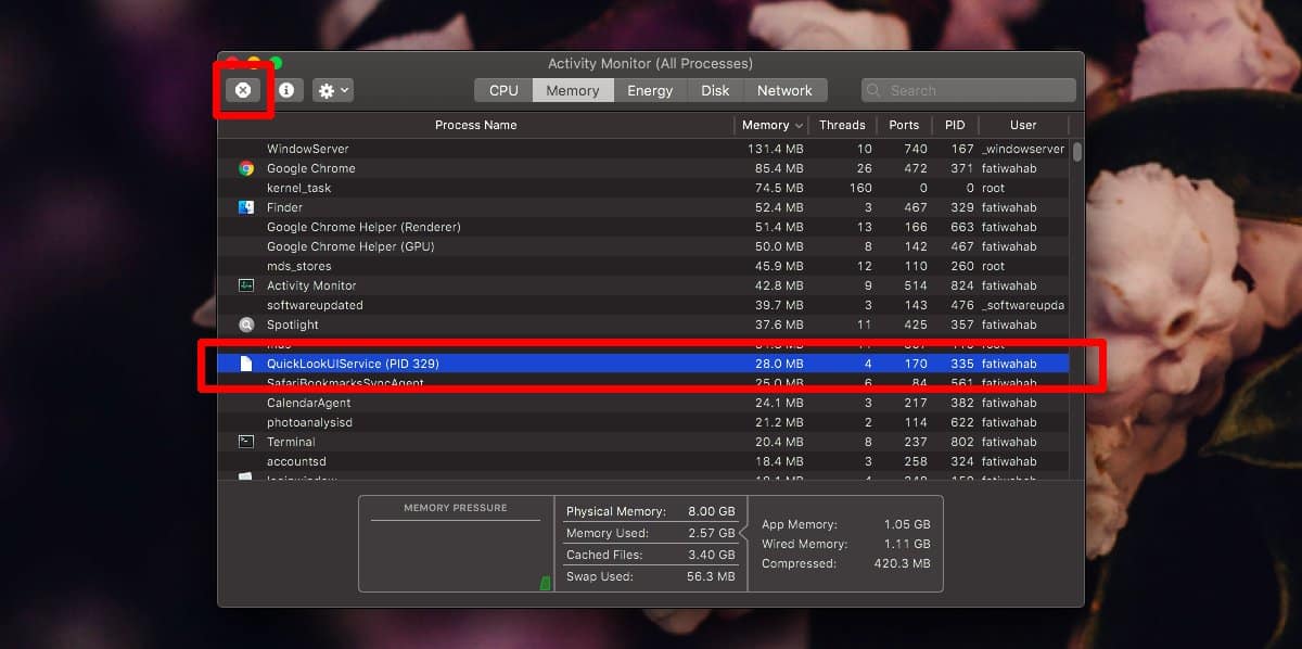How to fix Quick Look stuck at loading on macOS