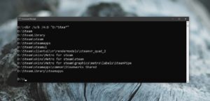 How to search for files and folders from Command Prompt on Windows 10
