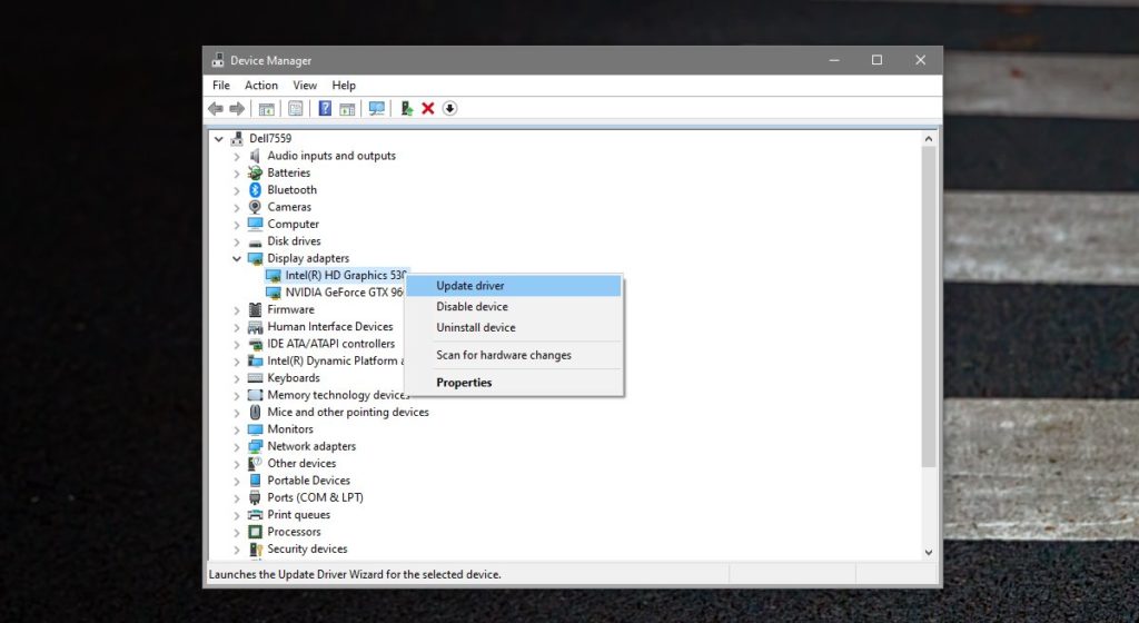 How to manually install Intel Graphics Windows 10 DCH Drivers