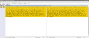 How to compare text on Windows 10