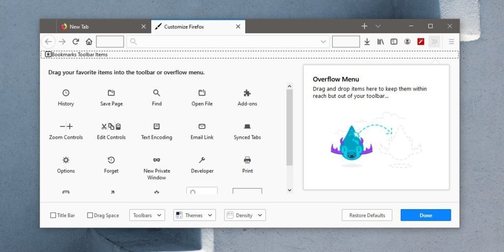 How To Hide Firefox Add Ons In The Overflow Menu