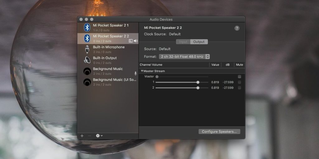 How to output audio to multiple devices on macOS