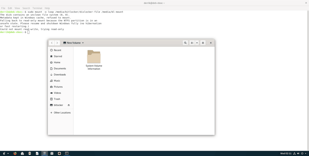 How To Access Windows Bitlocker Partitions In Linux