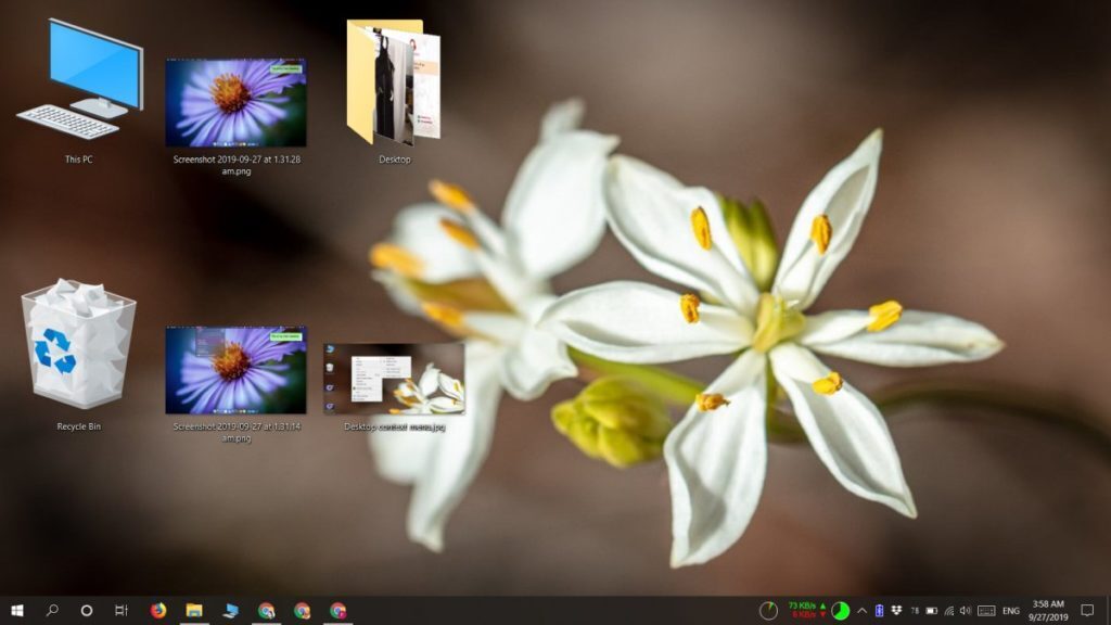How to resize desktop icons on Windows 10