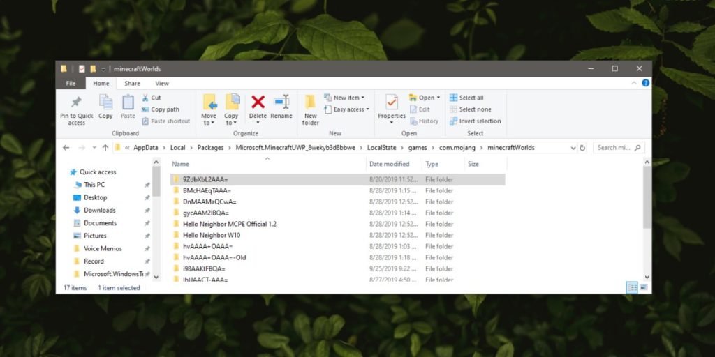 How to back up and restore Minecraft worlds on Windows 10