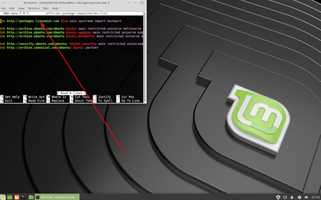 How to switch to a local update mirror in Linux Mint