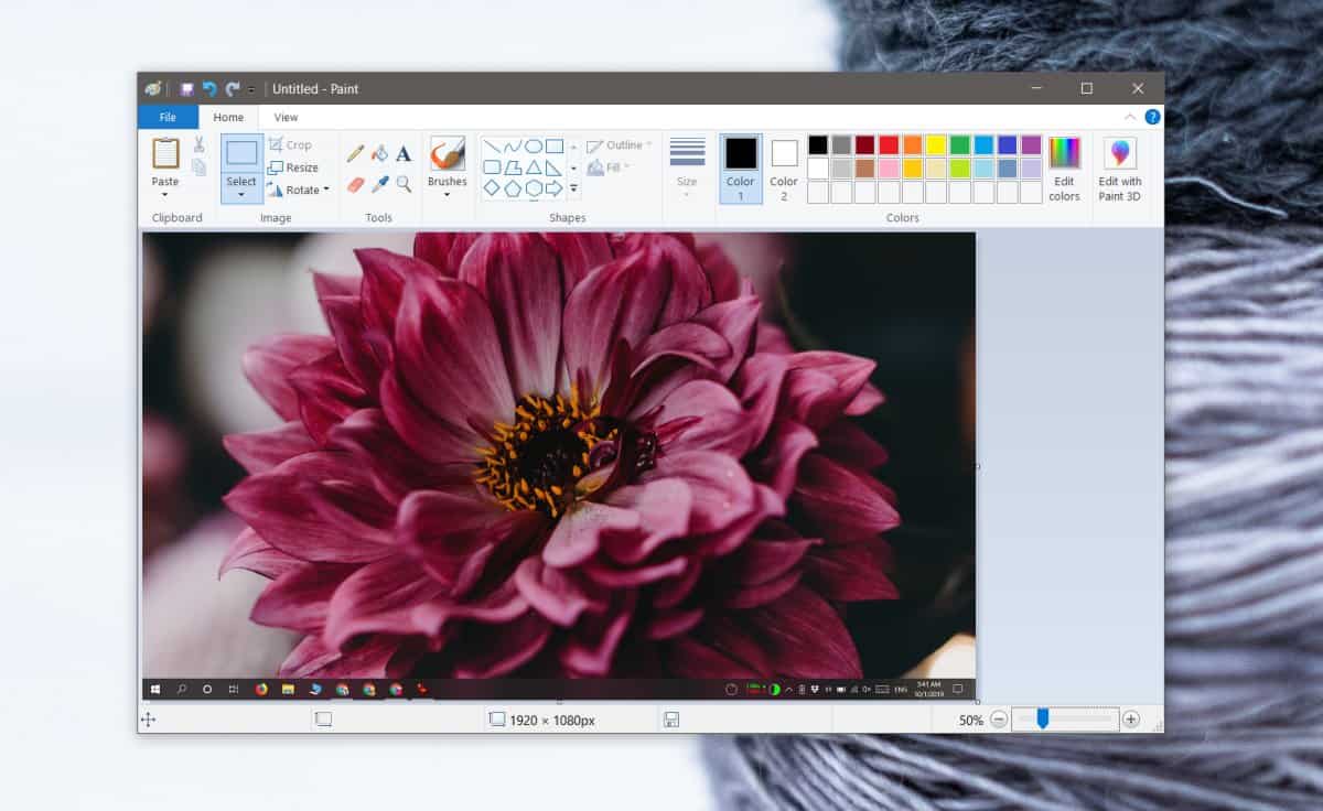 How to find the color code for an object on the desktop on Windows 10