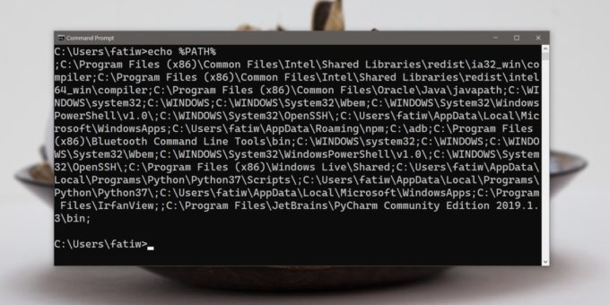 How to recover path environment variables on Windows 10