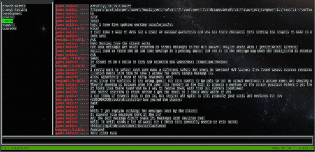 How to use Slack from the command-line on Linux