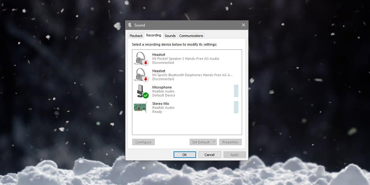 How to record audio from an app on Windows 10 with Audacity
