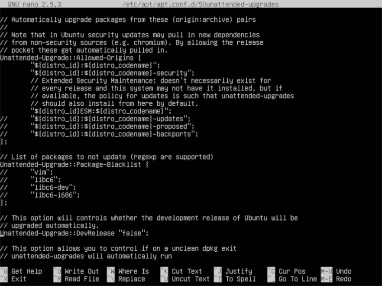 How to automate security updates on Ubuntu Server