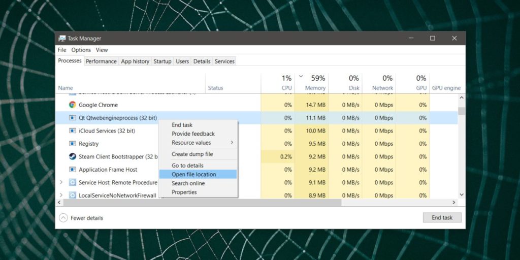 How to identify a process in Task Manager on Windows 10