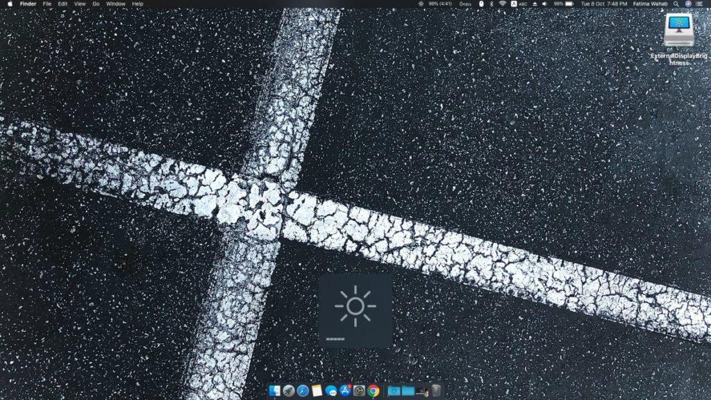 How to control brightness for external displays on macOS